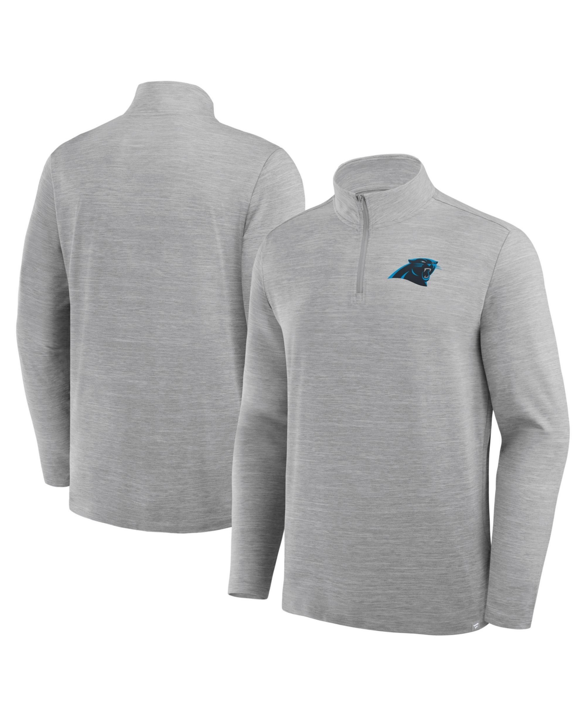 Click here for Fanatics Mens Heather Gray Carolina Panthers Clutc... prices