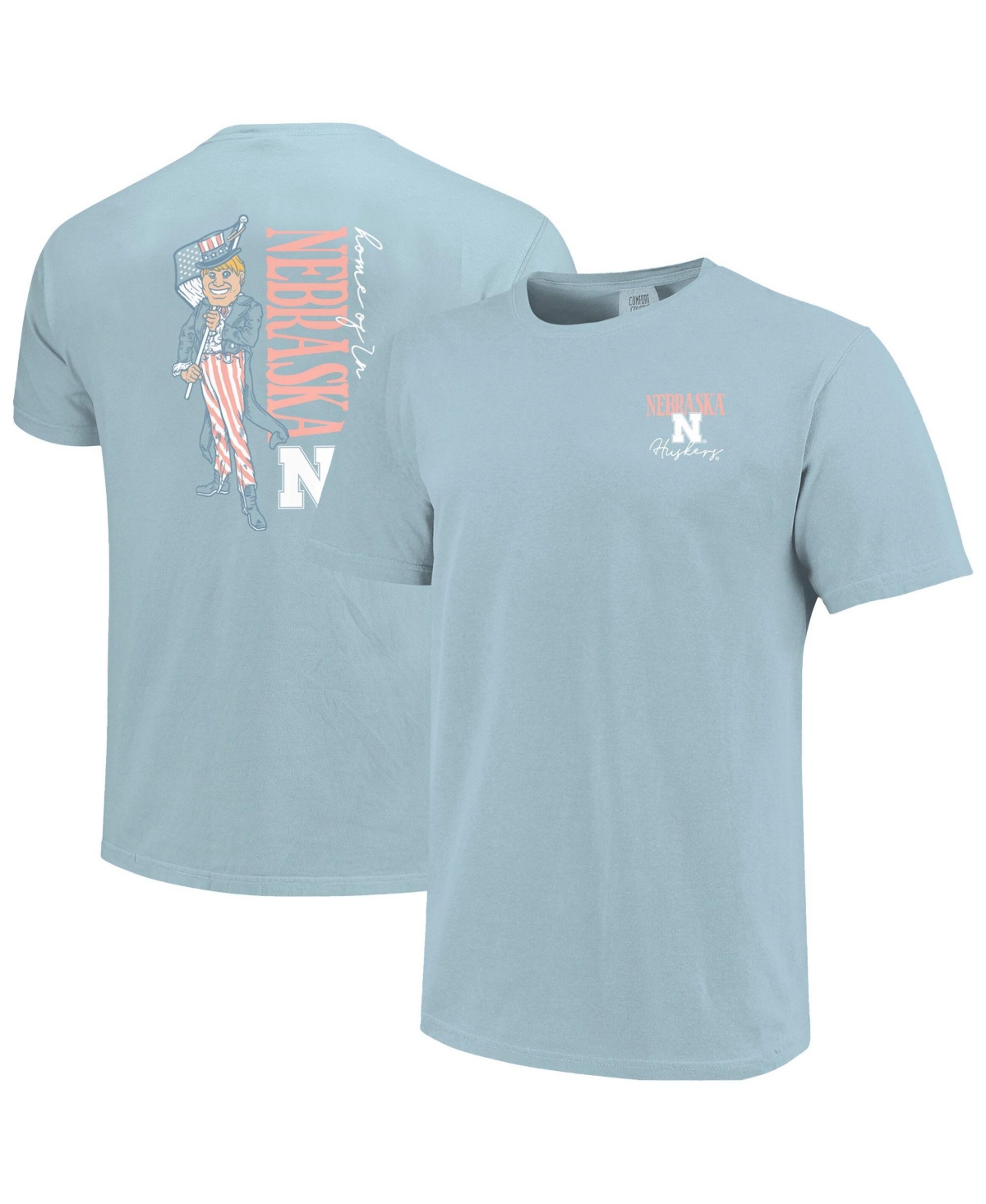 Click here for Image One Womens Light Blue Nebraska Huskers Ameri... prices