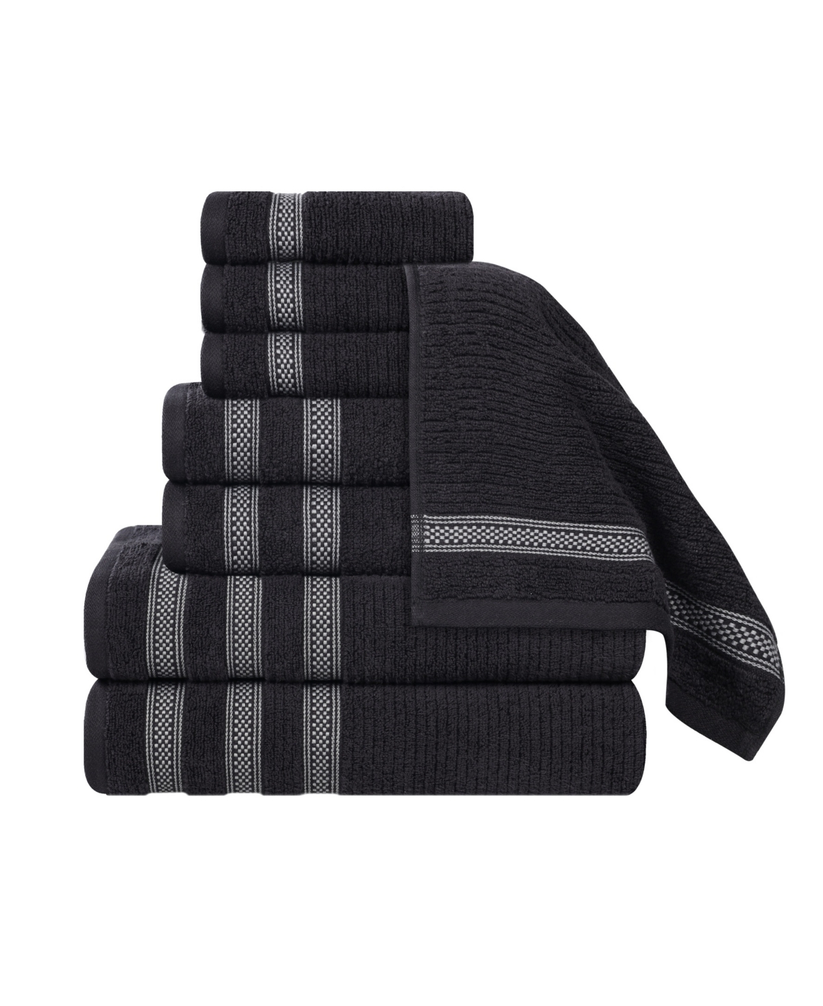 Click here for Superior Brea Zero Twist Cotton Ribbed Geometric B... prices