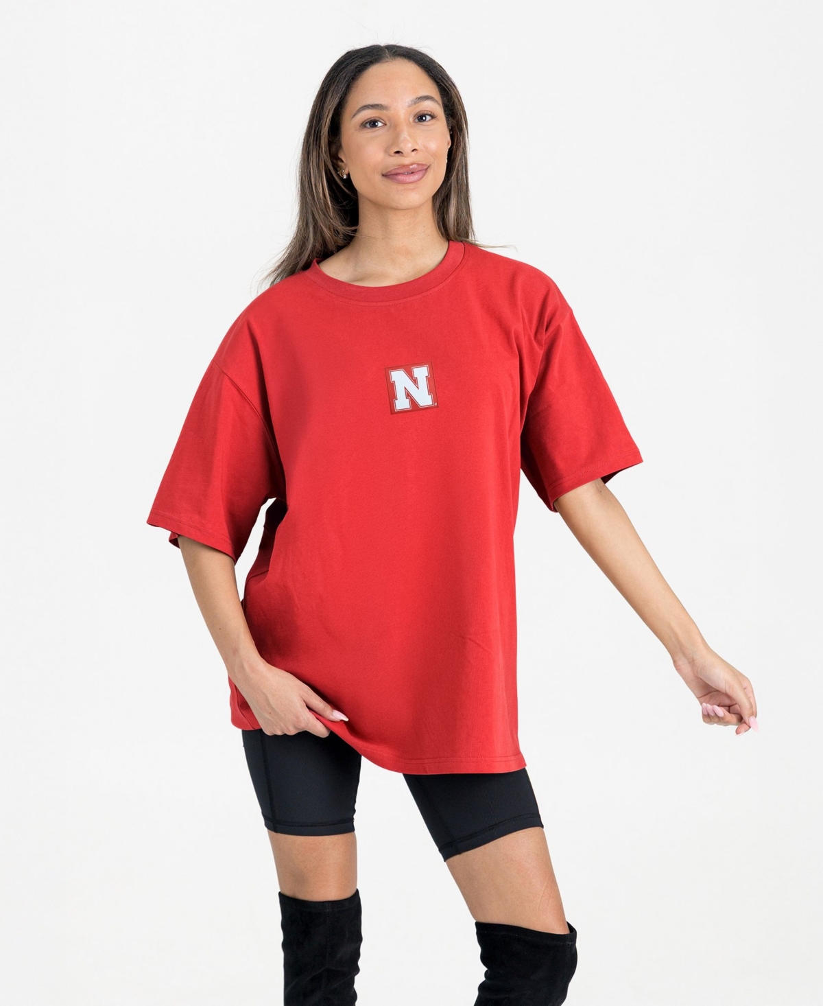 Click here for Gameday Couture Womens Scarlet Nebraska Huskers Ov... prices