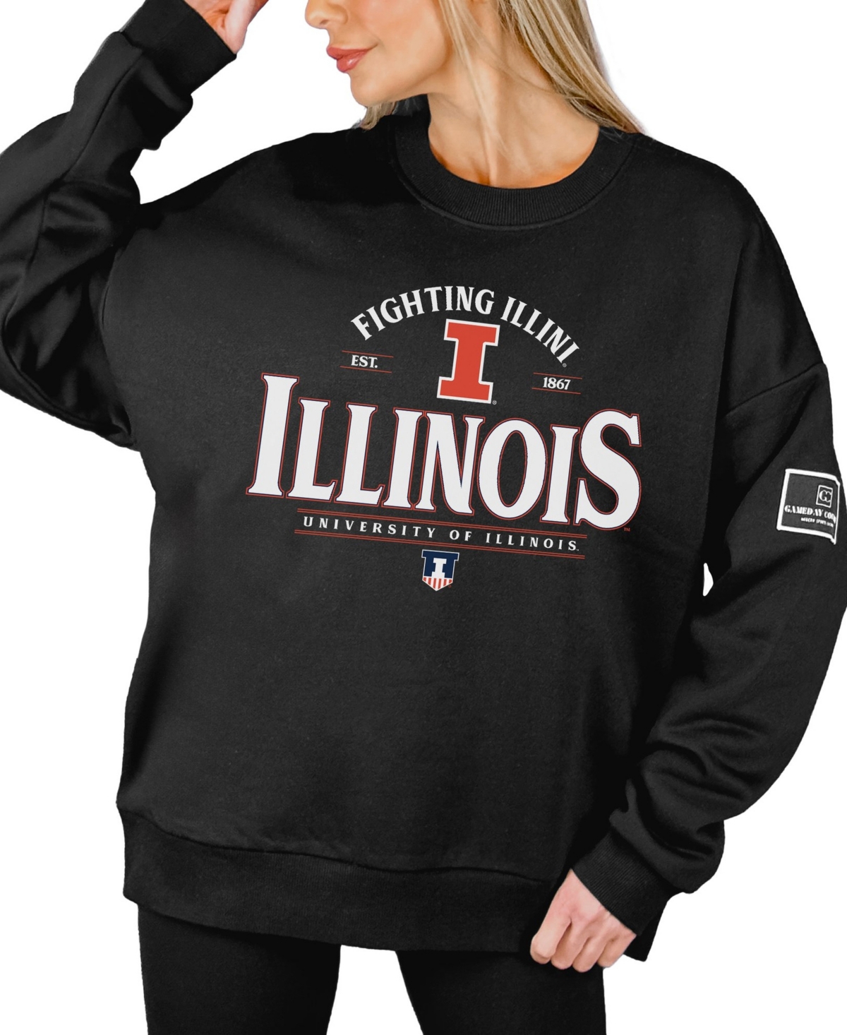 Click here for Gameday Couture Womens Black Illinois Fighting Ill... prices