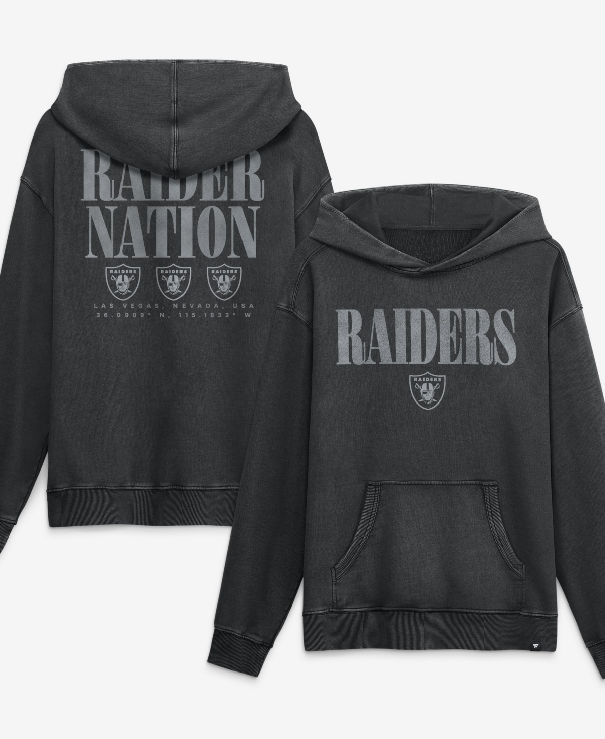 Click here for Fanatics Mens Black Las Vegas Raiders Relaxed Inte... prices