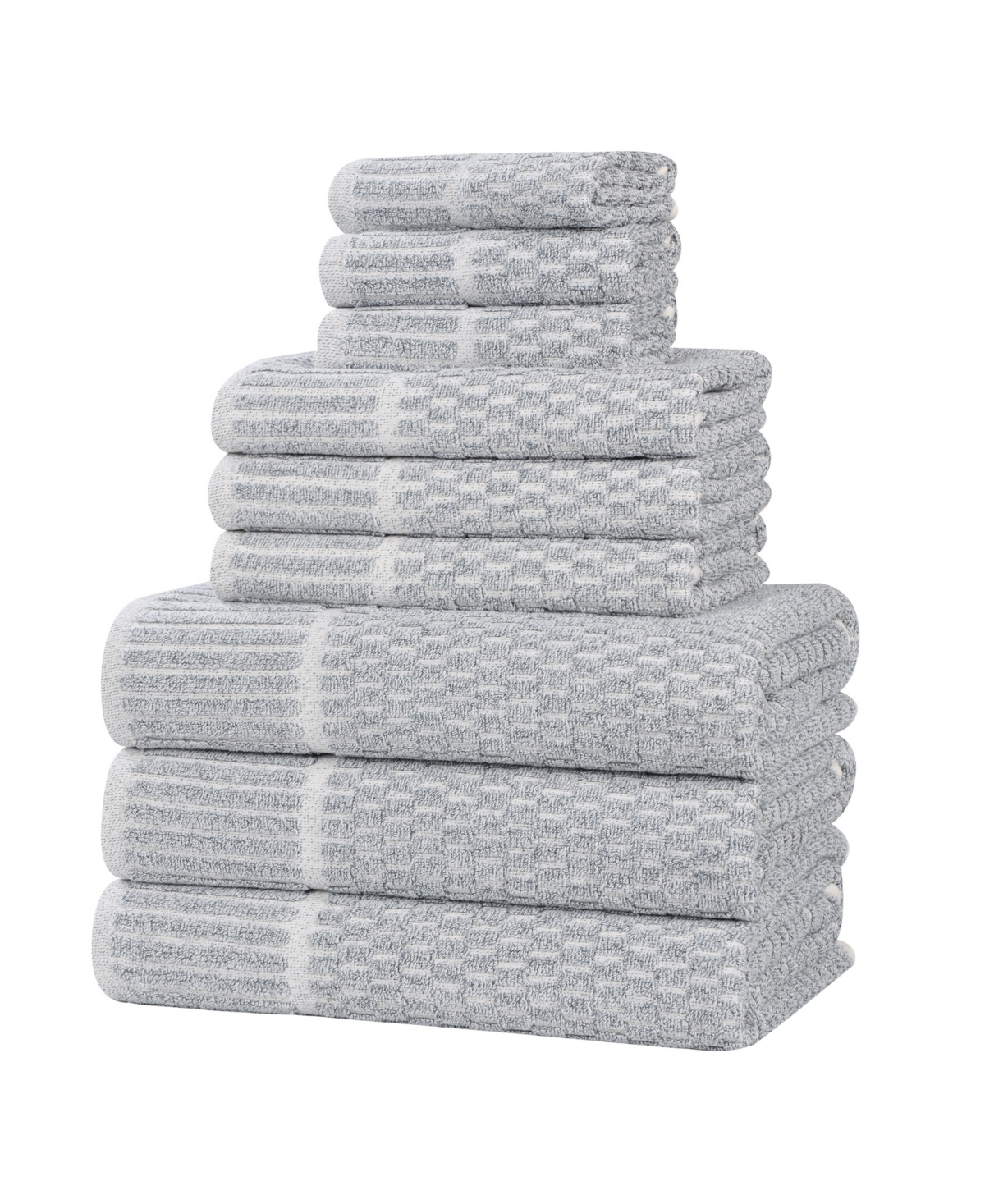 Click here for Superior Juno Cotton Blend 9-Piece Towel Set - Den... prices