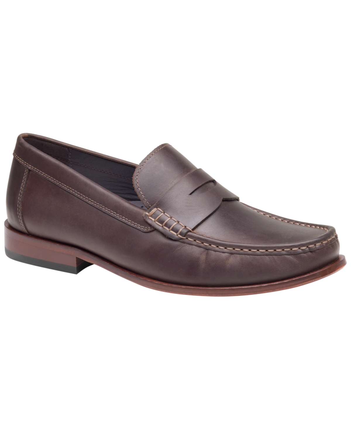 Click here for Johnston & Murphy Mens Humphrey Penny Loafers - Br... prices