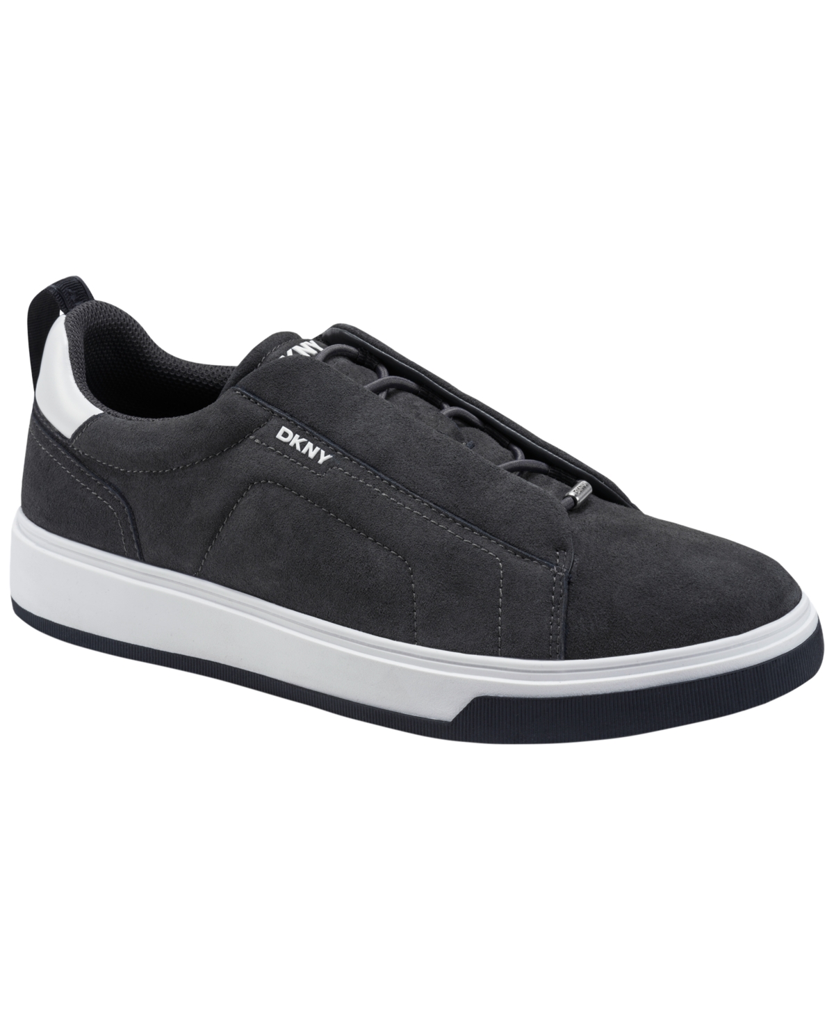 Click here for Dkny Mens Waylon Low-Top Sneakers - Anthracite prices