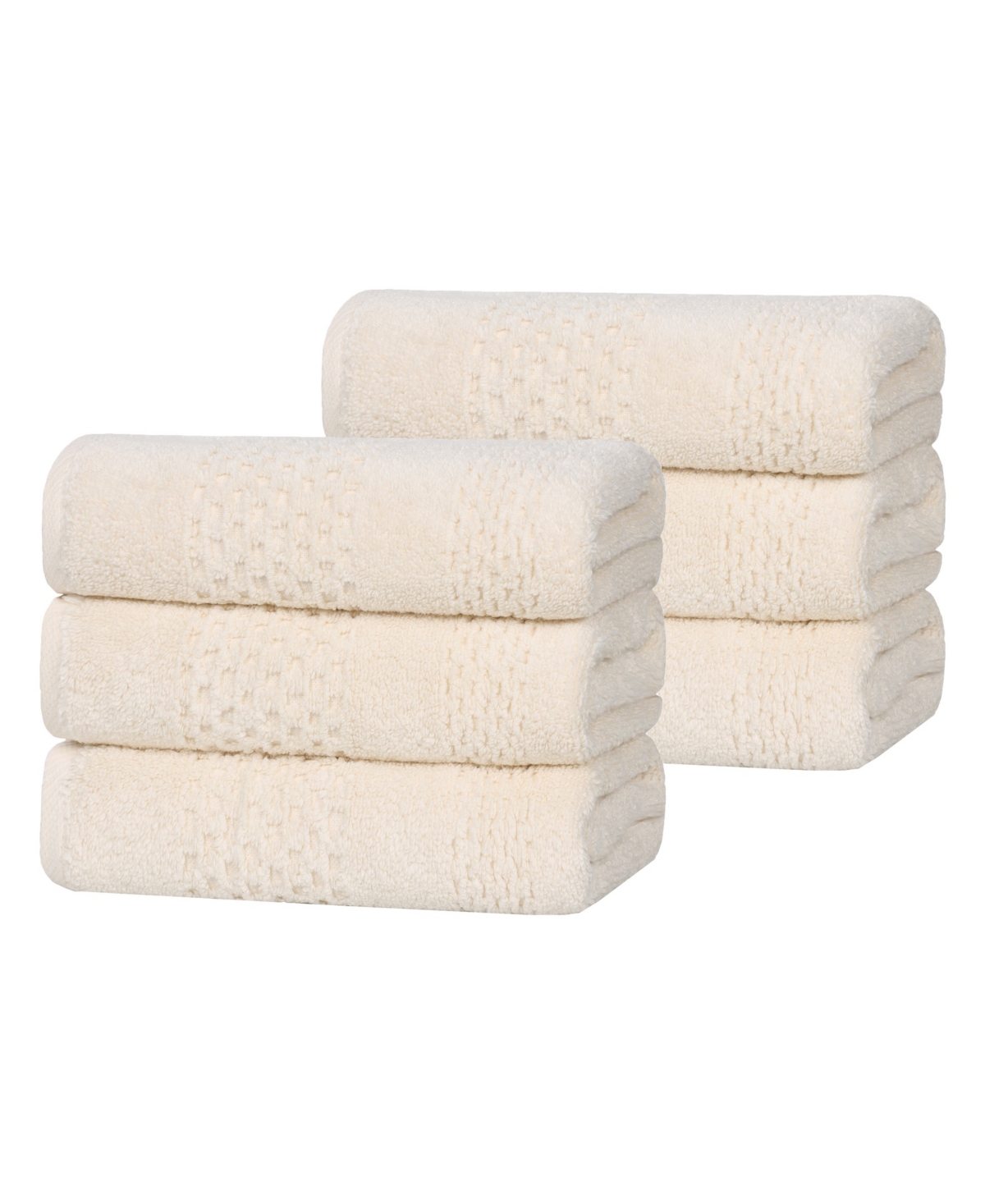 Click here for Superior Playa Cotton 6-Piece Hand Towels Set - Iv... prices