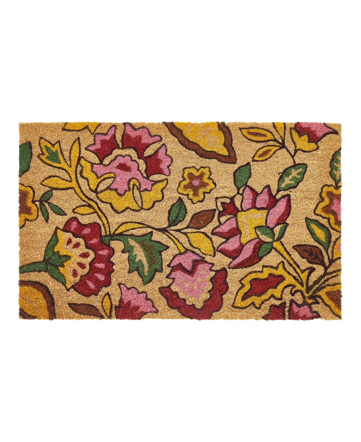 Click here for Vcny Home Spring Bliss Floral Outdoor Coir Doormat... prices