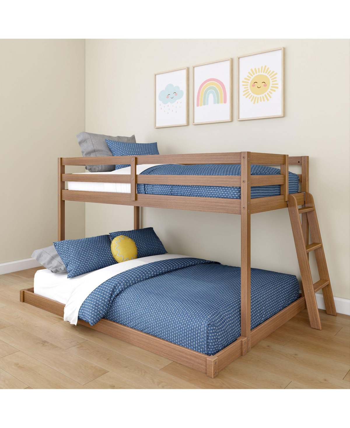 Click here for Grain & Grove Bear Plywood Twin/Full Low Bunk - Pe... prices