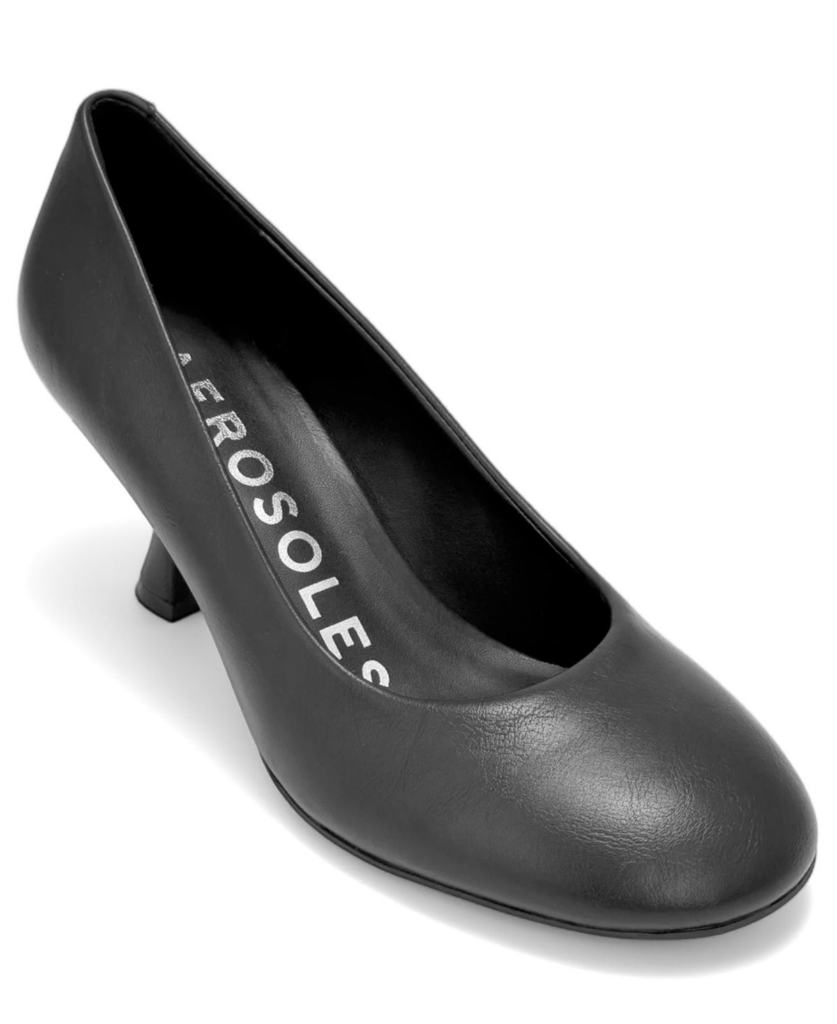 Click here for Aerosoles Womens Olive Dress Round Toe Pumps - Bla... prices