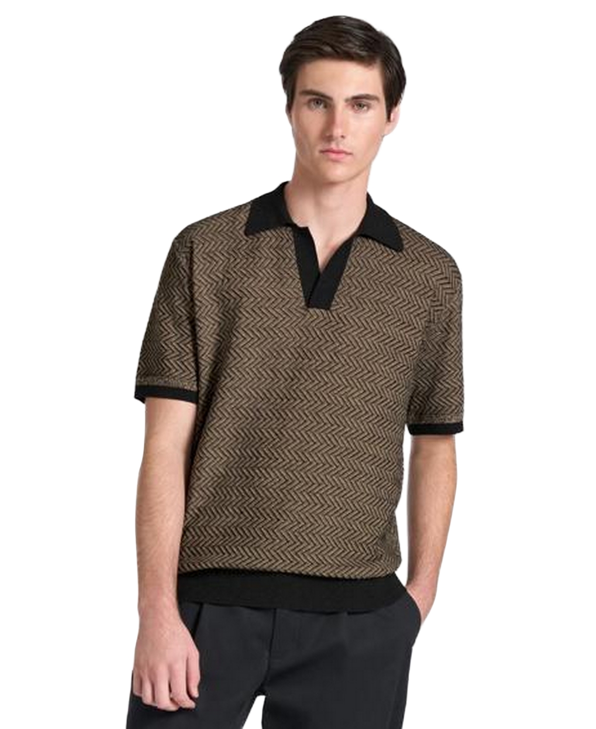 Click here for Ted by Ted Baker Mens Eccleston V-Neck Herringbone... prices