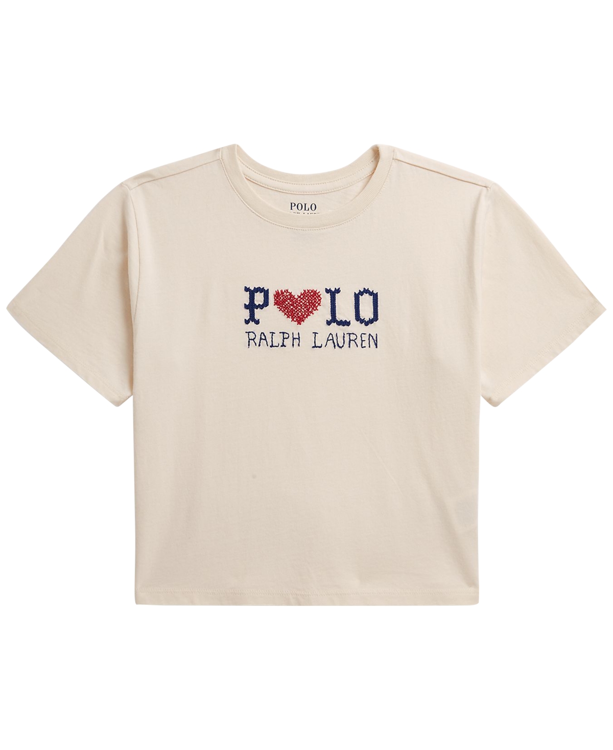 Click here for Polo Ralph Lauren Girls 7-16 Logo Cotton Jersey T-... prices
