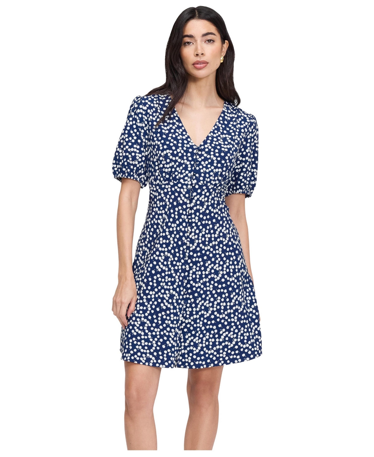 Click here for Finery London Womens Ensley Button Through Short D... prices