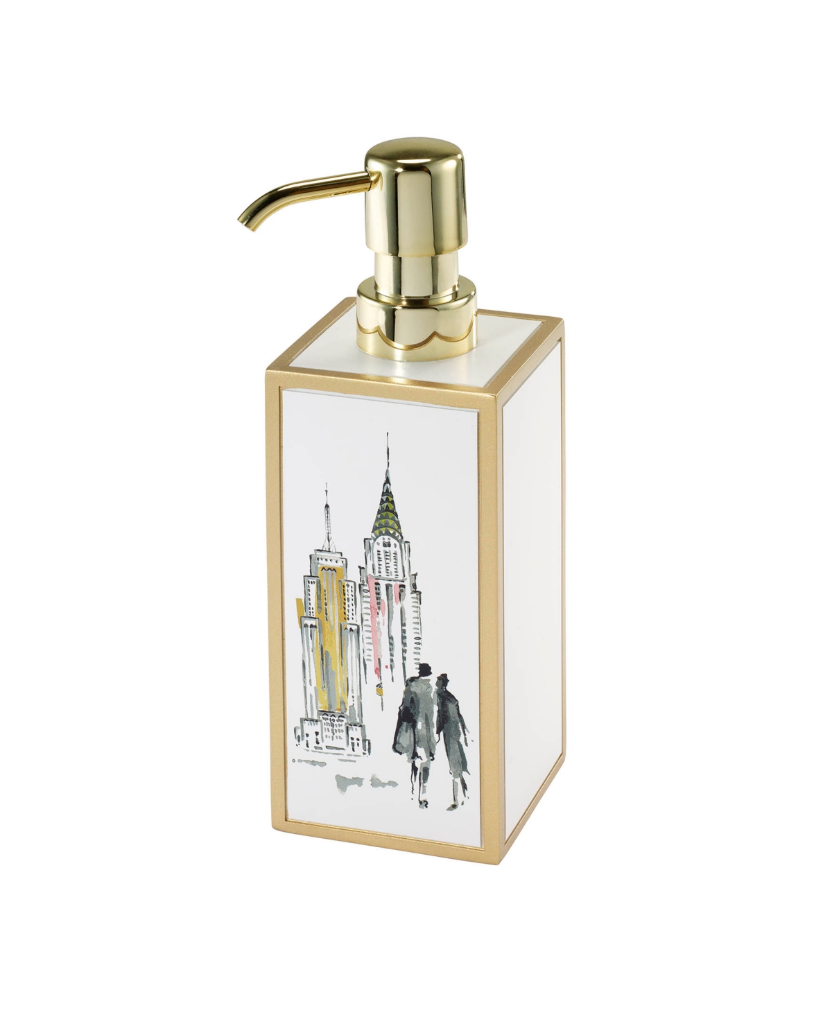 Click here for Nicole Miller City Girl 8.36 Lotion Dispenser - Wh... prices