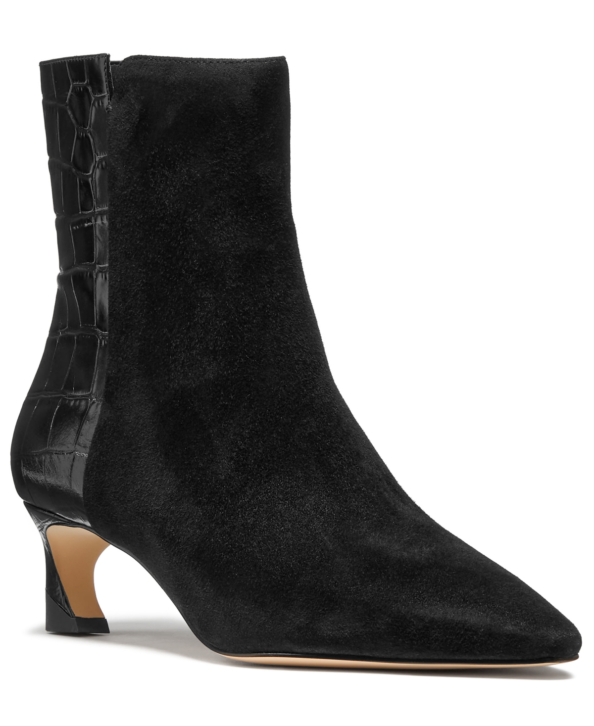 Click here for kate spade new york Womens Viv Suede Booties - Bla... prices