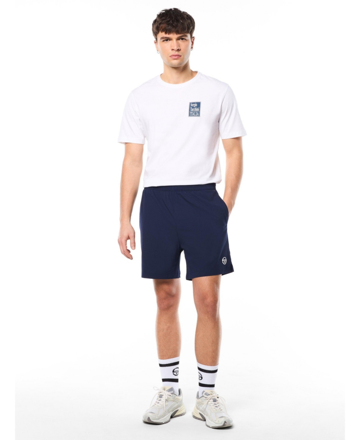 Click here for Sergio Tacchini Mens Sportivo Regular-Fit Pull-On... prices