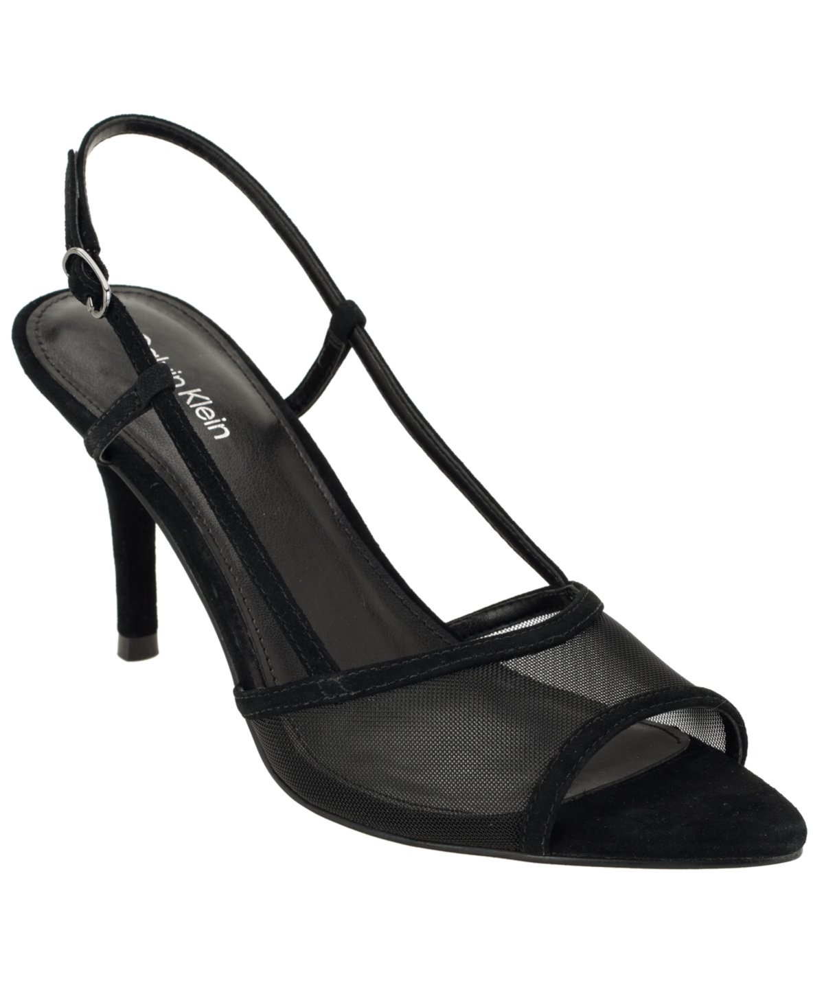 Click here for Calvin Klein Womens Corette Mesh Slingback Stilett... prices