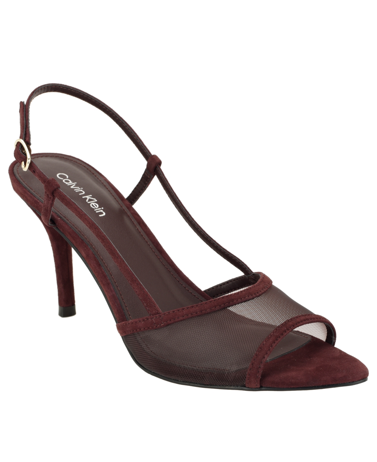 Click here for Calvin Klein Womens Corette Mesh Slingback Stilett... prices