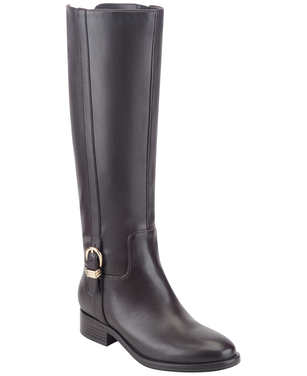 Click here for Marc Fisher Womens Tyme Flat Riding Tall Boots - D... prices