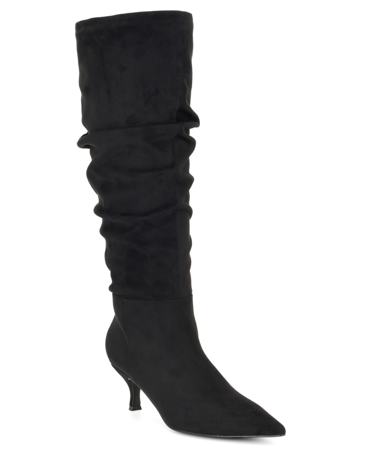 Click here for Nine West Womens Sawyor Tall Slouch Kitten Heel Dr... prices