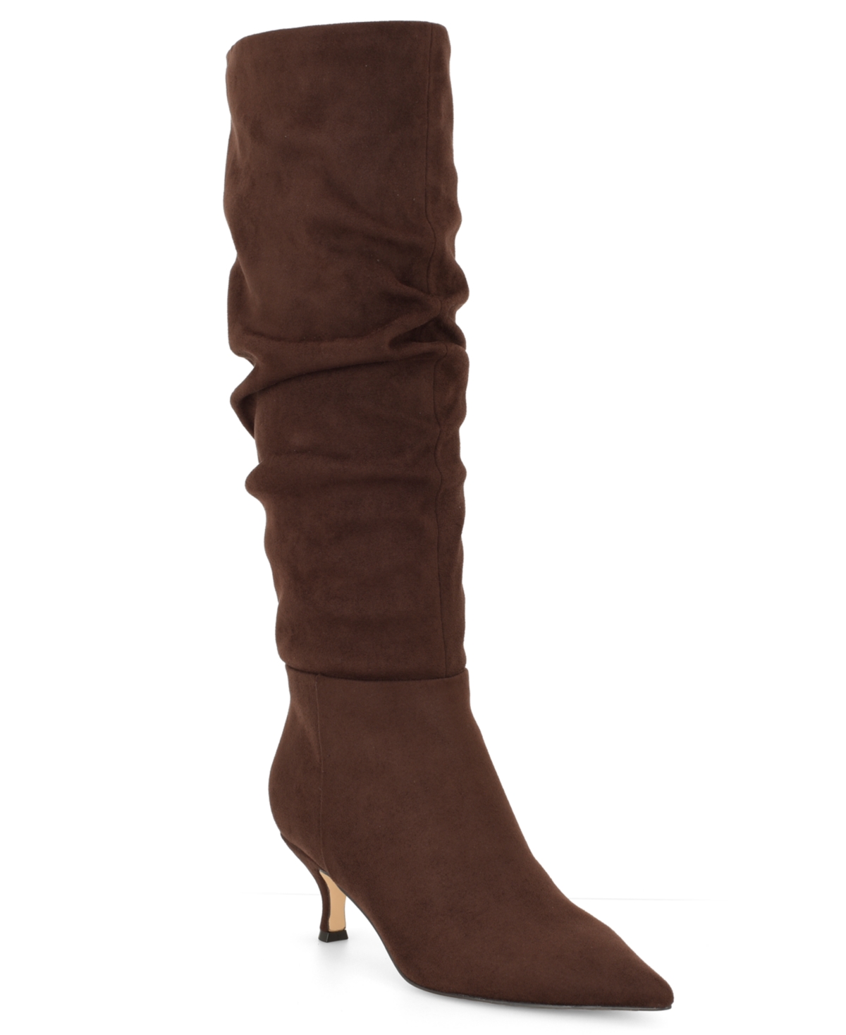Click here for Nine West Womens Sawyor Tall Slouch Kitten Heel Dr... prices