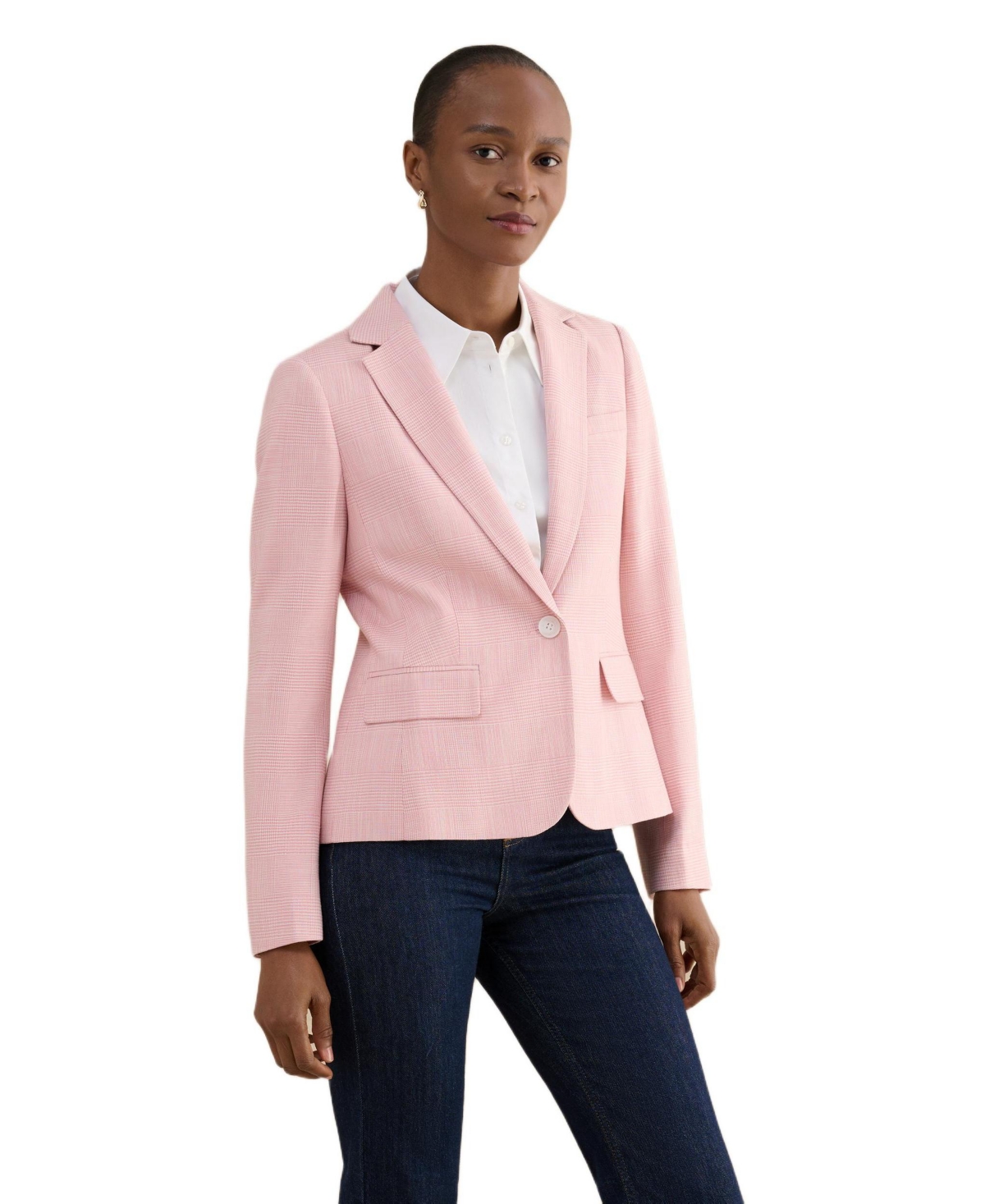 Click here for Hobbs London Womens Blake Single-Button Tailored B... prices