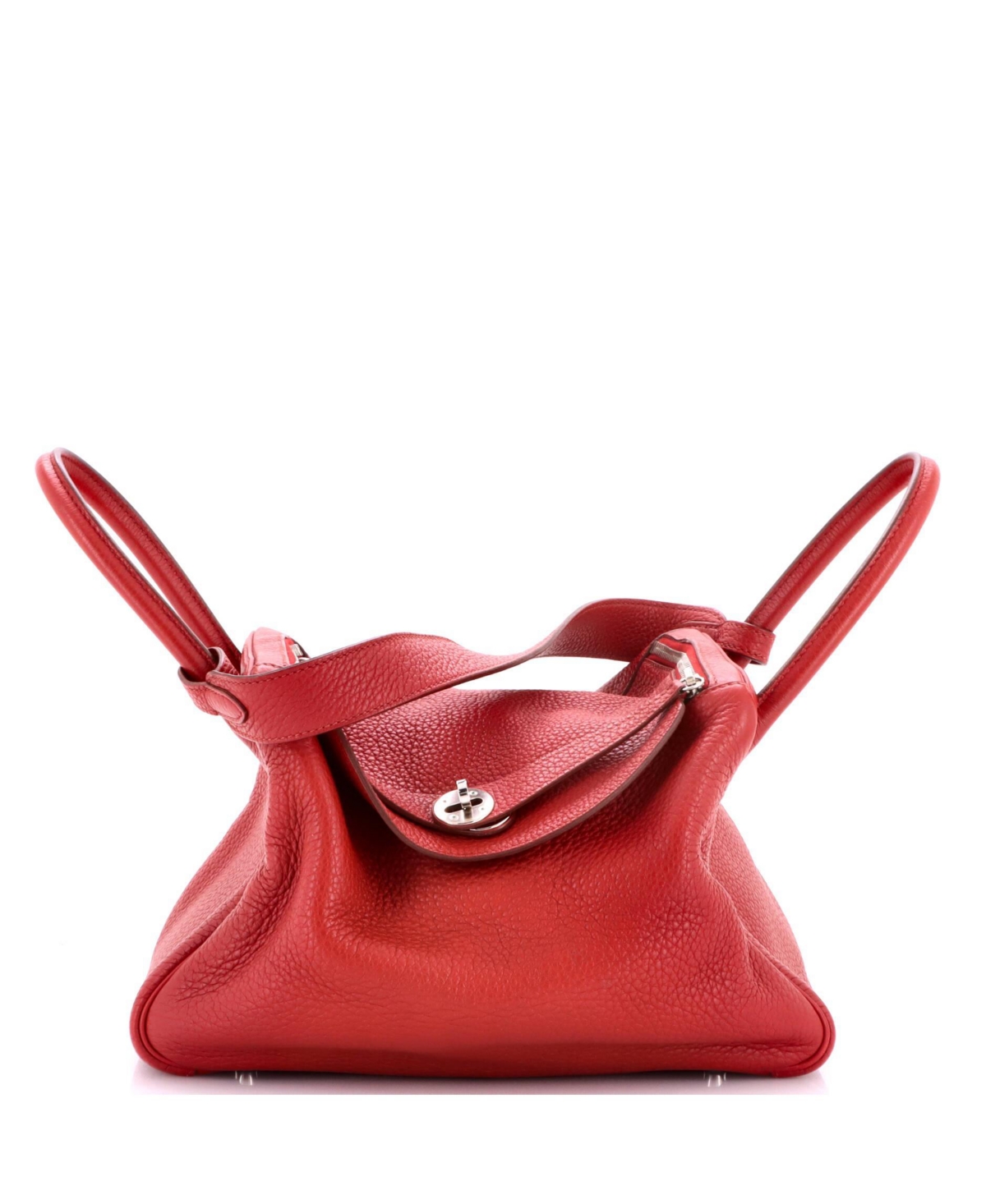 Click here for Pre-Owned Hermes 30 Lindy Bag Clemence - Red prices
