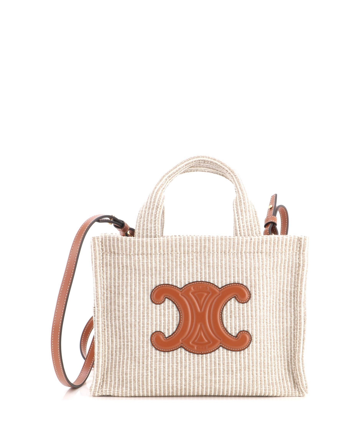 Click here for Pre-Owned Celine Small Cabas Thais Tote Triomphe S... prices