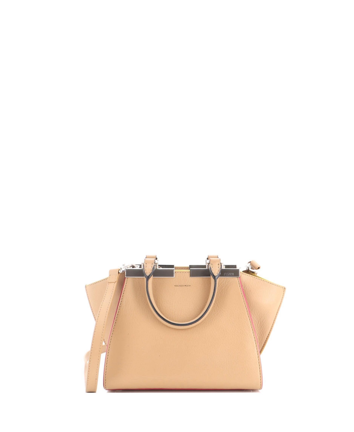 Click here for Pre-Owned Fendi Mini 3Jours Bag Leather - Brown prices