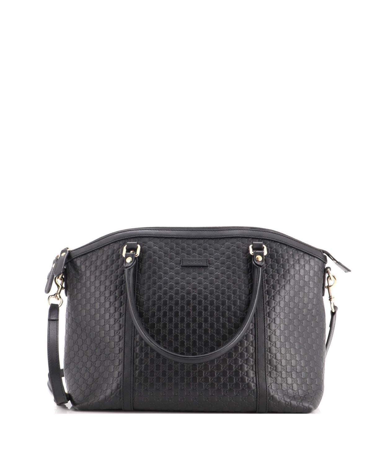 Click here for Pre-Owned Gucci Medium Britt Convertible Dome Satc... prices