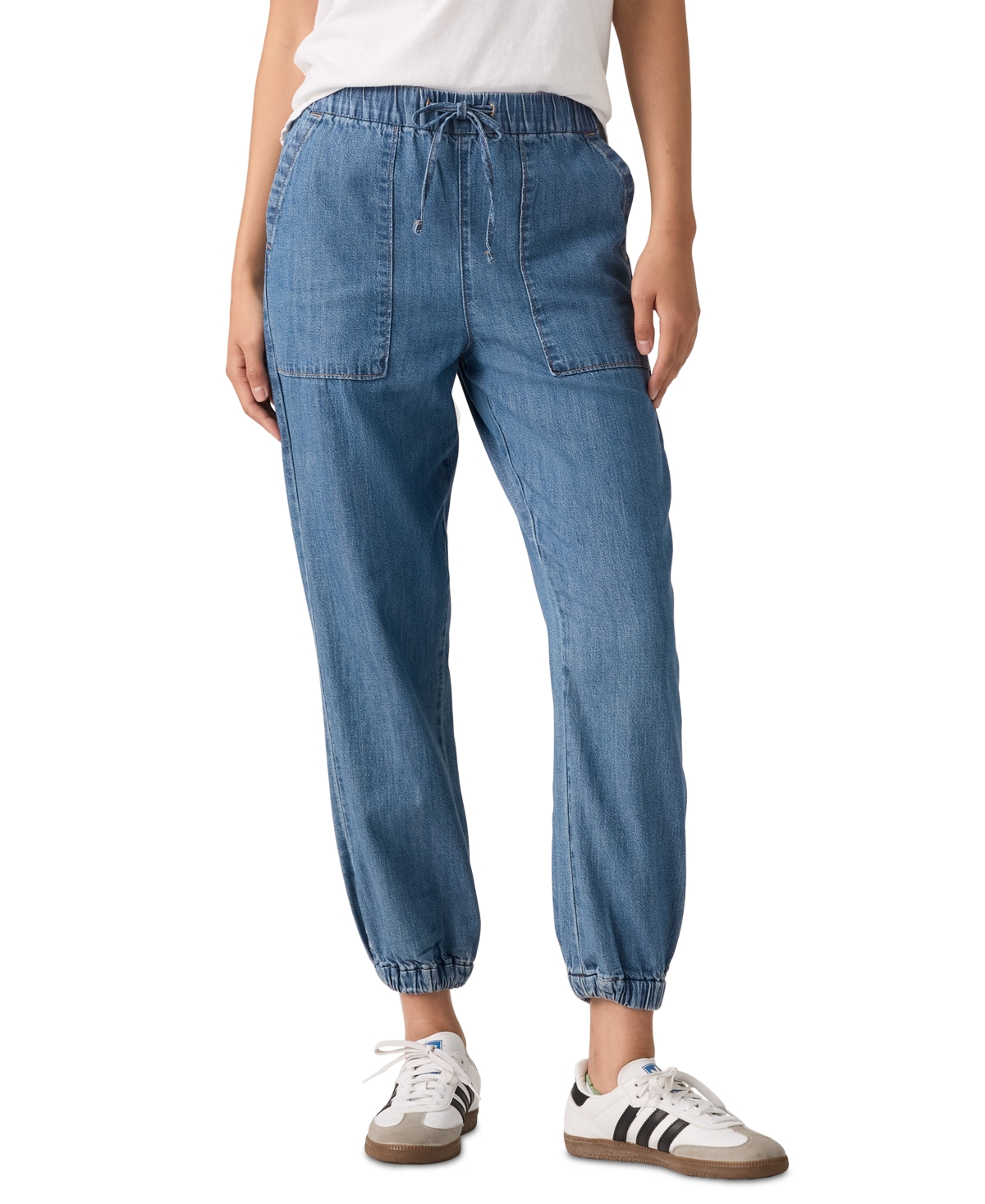 Click here for Levis Womens Essential Mid-Rise Jogger Pants - Goi... prices