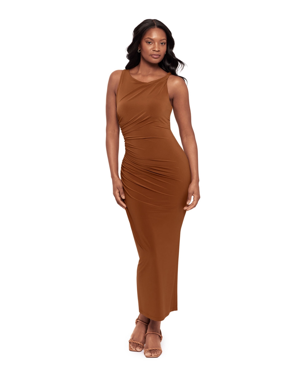 Click here for Body by Miraclesuit Womens V-Neck Ruched Shaping M... prices