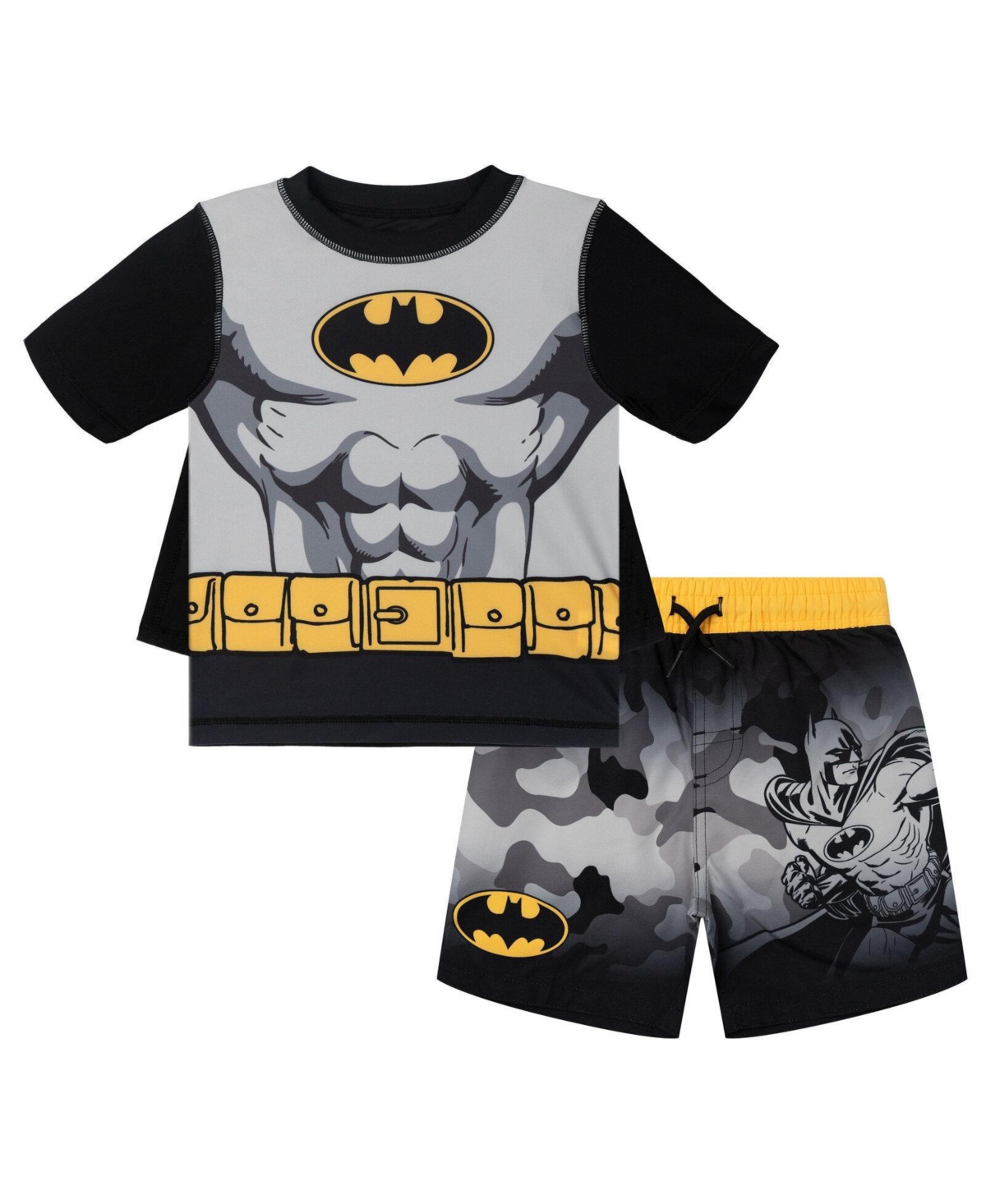 Click here for Justice League Boys Batman Superman Cosplay Rash G... prices