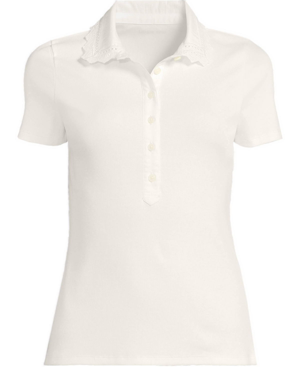 Click here for Lands End Plus Size Short Sleeve Micro Rib Woven C... prices