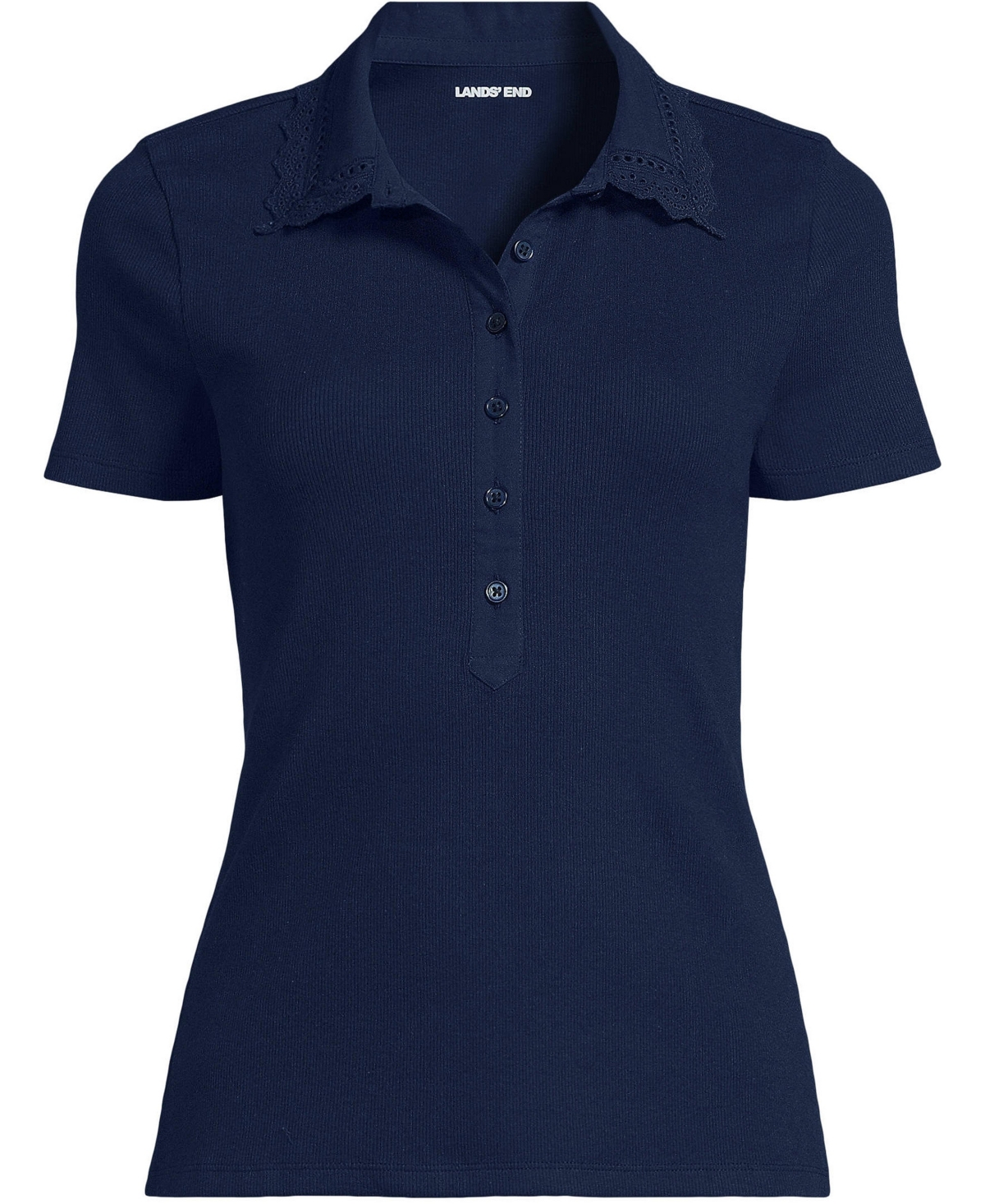 Click here for Lands End Plus Size Short Sleeve Micro Rib Woven C... prices