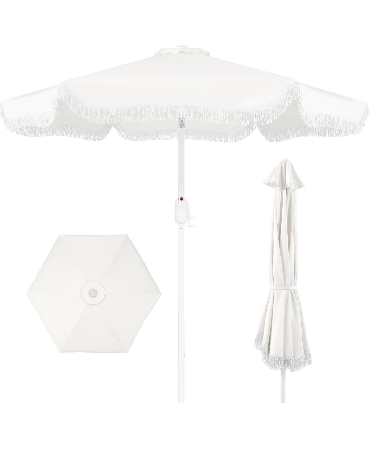 Click here for Best Choice Products 7.5ft Fringe Market Umbrella... prices