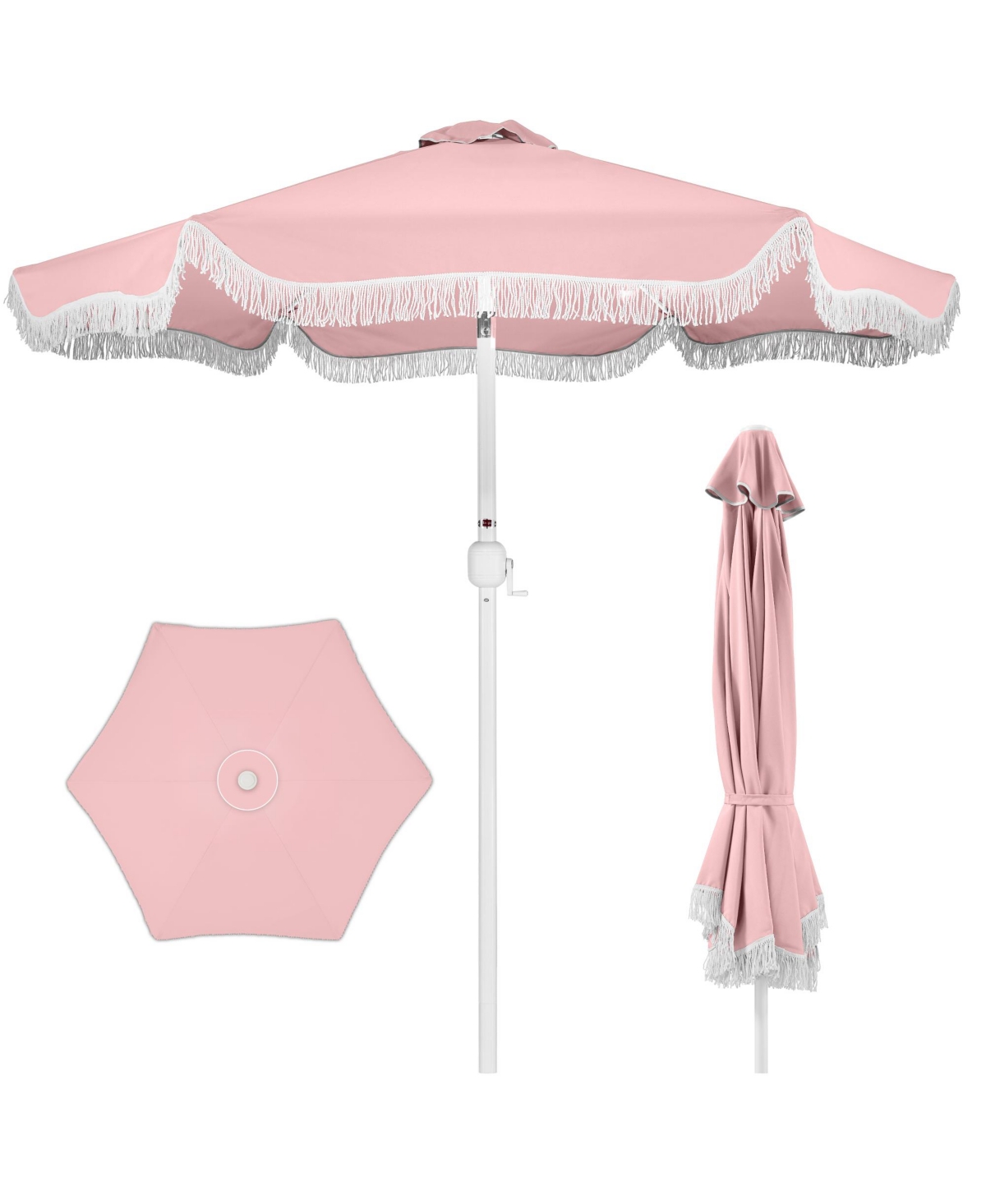 Click here for Best Choice Products 7.5ft Fringe Market Umbrella... prices