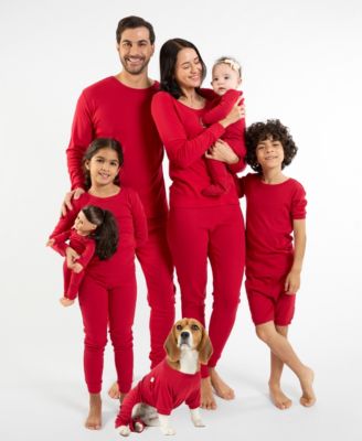 Click here for Leveret Matching Family Solid Red Cotton Pajamas prices