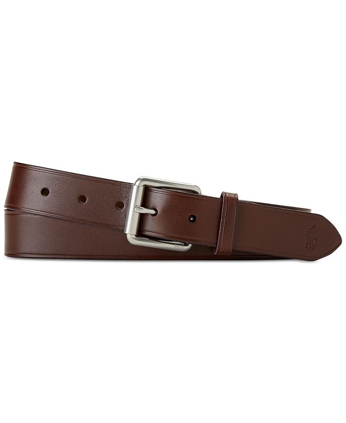 Polo Ralph Lauren Men's Classic Leather Belt - Macy's