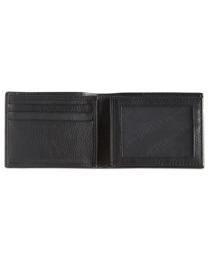 Kenneth Cole Reaction Men's Eldridge Leather RFID Slim Wallet - Macy's
