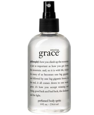 philosophy amazing grace all over body spritz, 8 oz. - Macy's