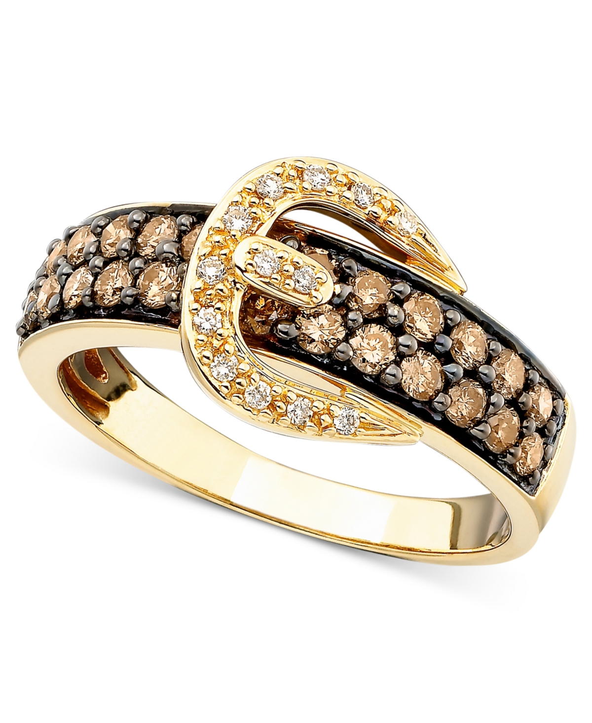 Click here for Le Vian Chocolate Diamond (3/4 ct. t.w.) and White... prices