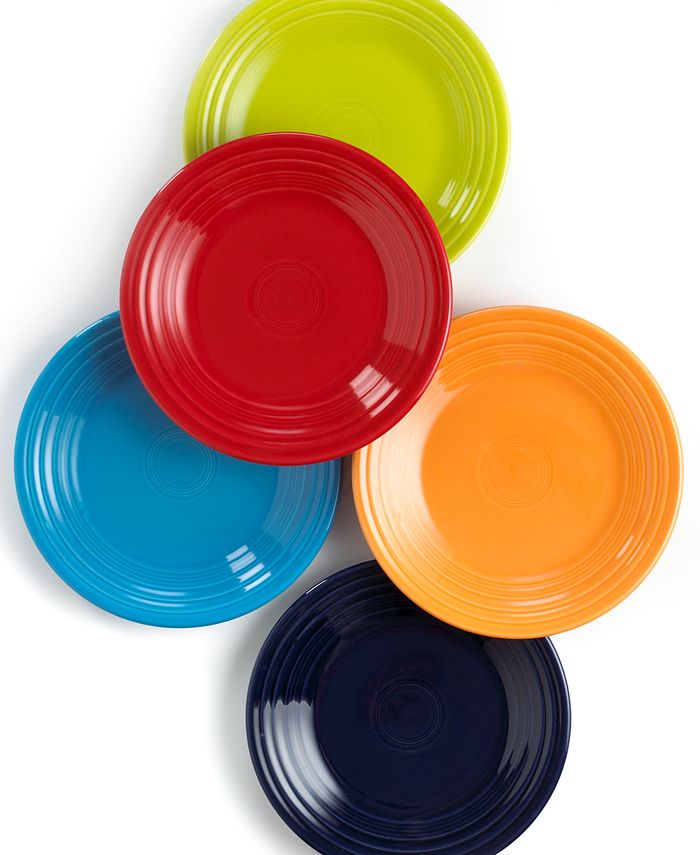 Fiesta Cobalt 9" Luncheon Plate - Macy's