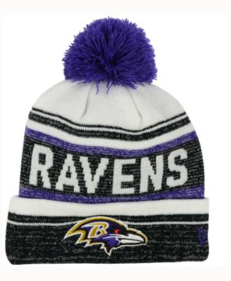 New Era Baltimore Ravens Snow Dayz Knit Hat, Created for Macy's - Macy's