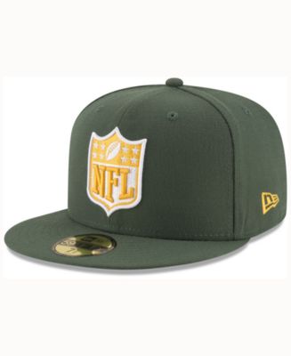 New Era Green Bay Packers Team Shield 59FIFTY Cap - Macy's