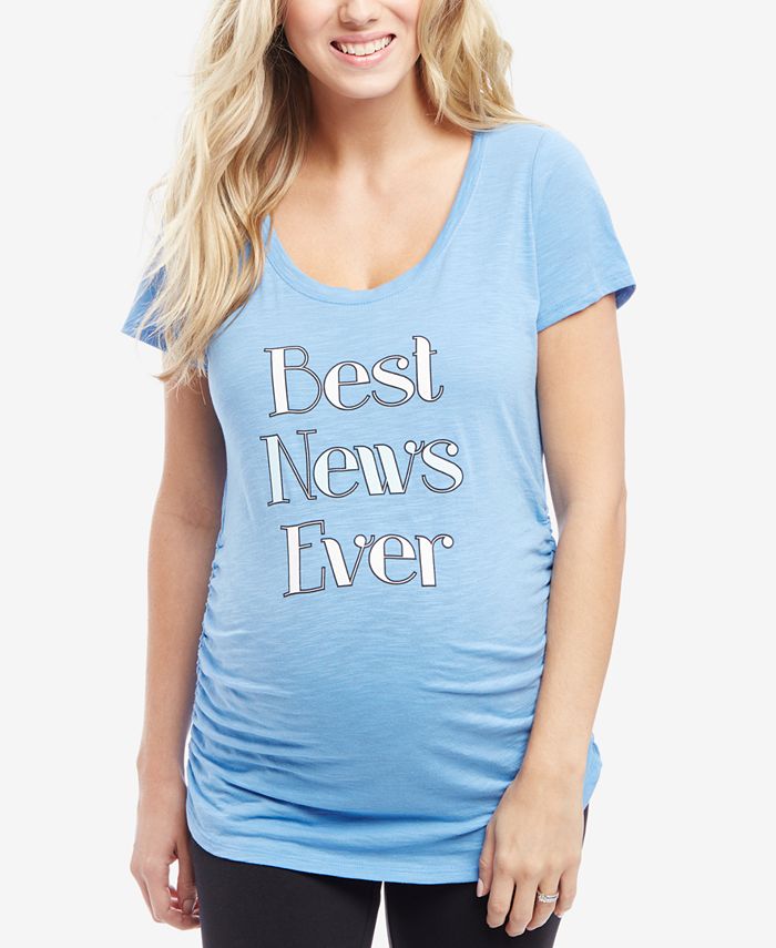 Motherhood Maternity Graphic T-Shirt - Macy's