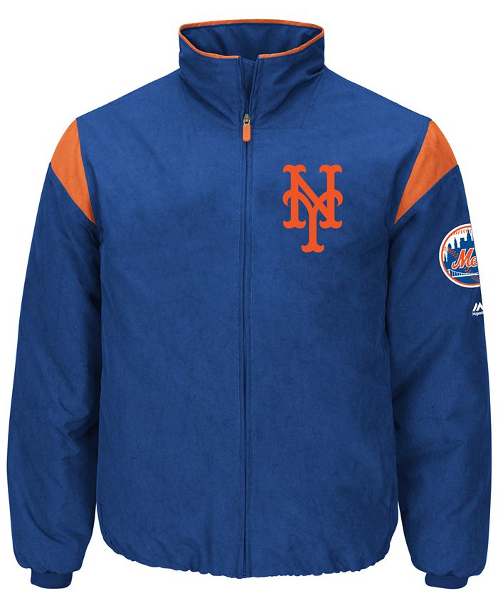 Majestic Men's New York Mets On-Field Thermal Jacket - Macy's
