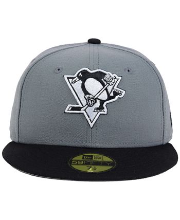 New Era Pittsburgh Penguins Gray Black 59FIFTY Cap - Macy's