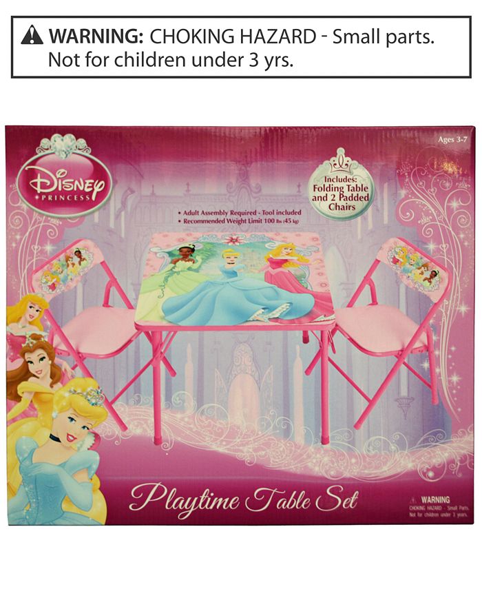 Kids Only Princess Activity Table Set, Play Time Table Set Table Set ...