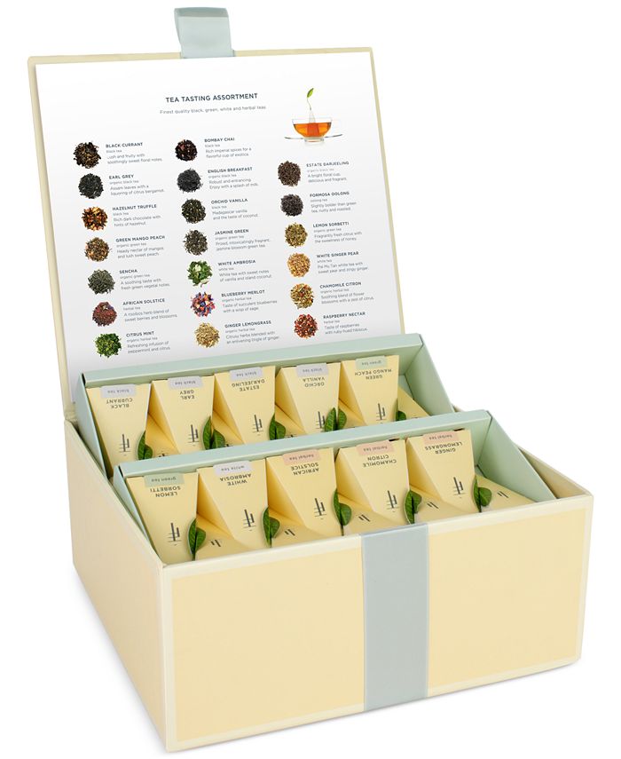Tea Forte Tea Forté Chest Tea Tasting Assortment Collection Macys