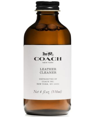 COACH 4 oz. Leather Cleaner - Macy's